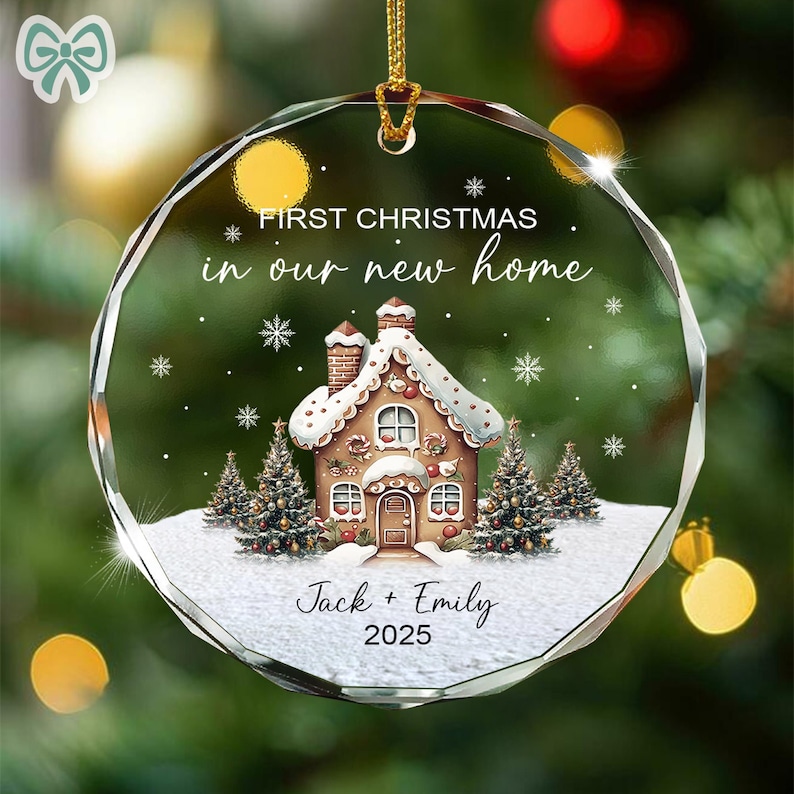 First Christmas in Our New Home Ornament 2025, New Home Christmas ...