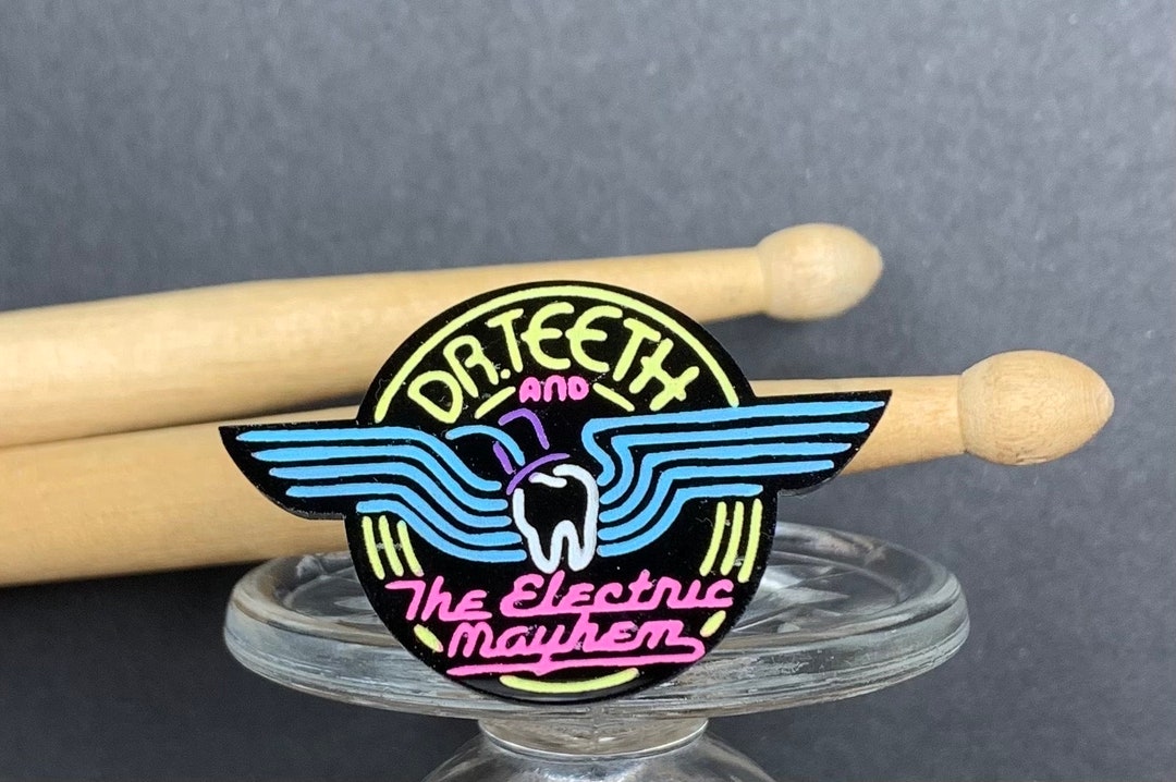 The Muppet Show Inspired Dr Teeth and the Electric Mayhem Pin - Etsy