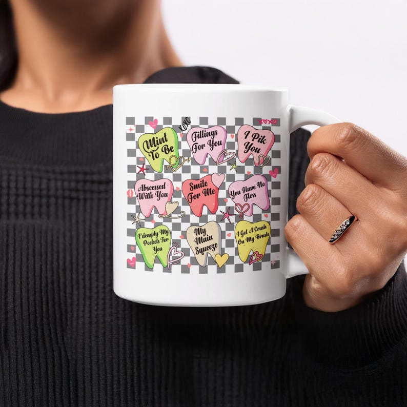 Dental Pun Mug – Funny Tooth Coffee Cup – Dentist Gift – Dental Office ...