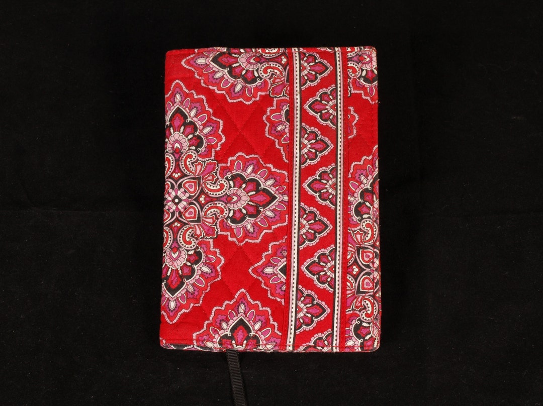 Vera Bradley Red Book Cover - Vintage Book Collectible Accessories - Etsy