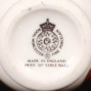 Royal Worcester Botanical Flowers Astley Evesham Patterns Egg Coddlers ...