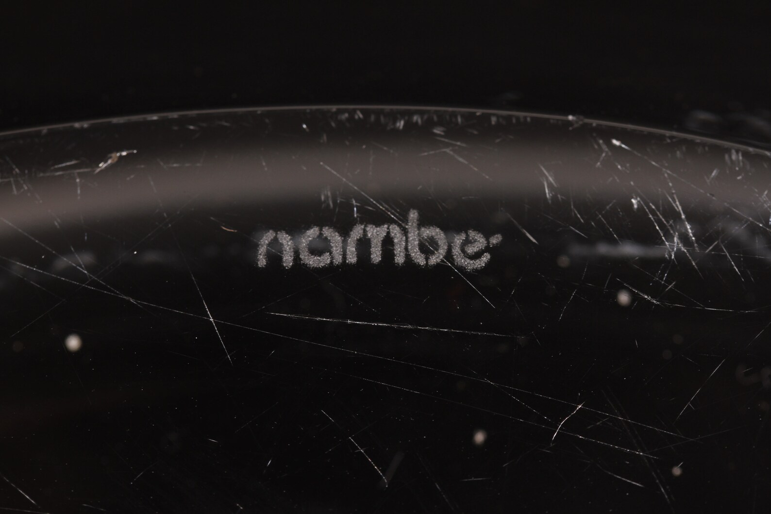 Nambe Large Abstract Crystal Bowl Vintage Glass Collectible - Etsy