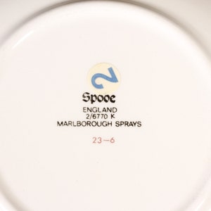 Spode Marlborough Sprays Cereal Bowls - Set of 4 - Vintage Ceramic ...