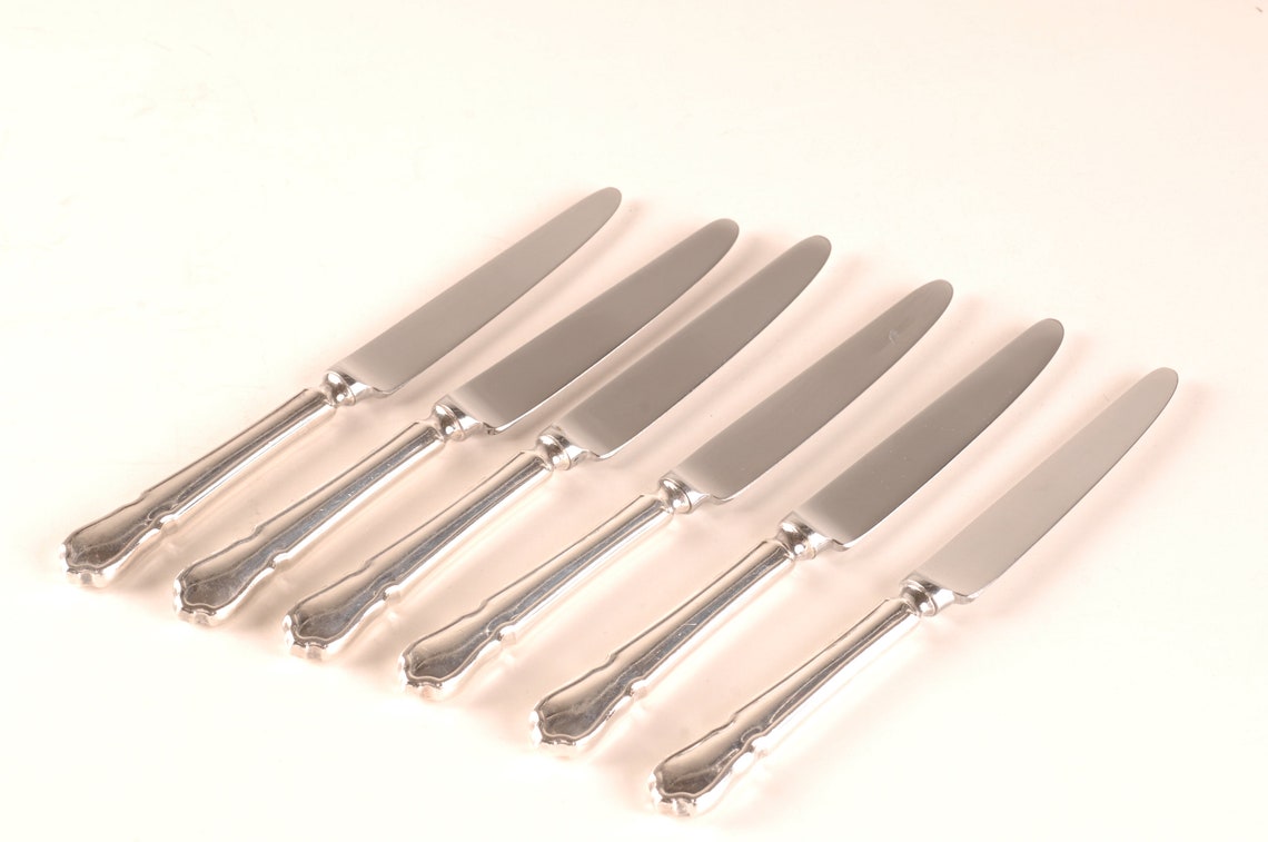 George Butler Cutlery Dubarry Knives I.O.B. - Set of 6 - Vintage Metal ...