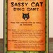 Bethany Lowe Designs Sassy Cat Ring Toss Game Vintage Cat Collectible ...