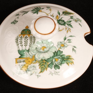 Crown Staffordshire Kowloon Pattern Jam Jelly Marmalade Pot Vintage ...