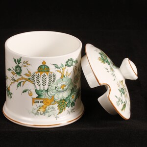 Crown Staffordshire Kowloon Pattern Jam Jelly Marmalade Pot Vintage ...