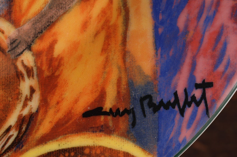 Guy Buffet the Bistro Coffee Collection Plates Set of 3 | Etsy