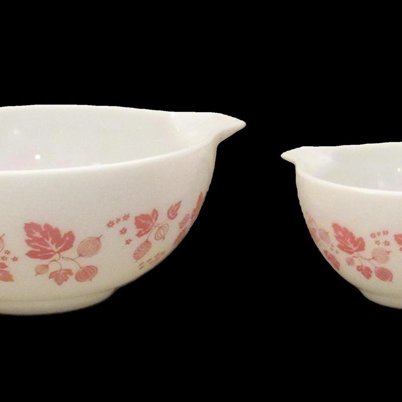 Pink Pyrex Bowls - Etsy