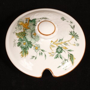 Crown Staffordshire Kowloon Pattern Jam Jelly Marmalade Pot Vintage ...