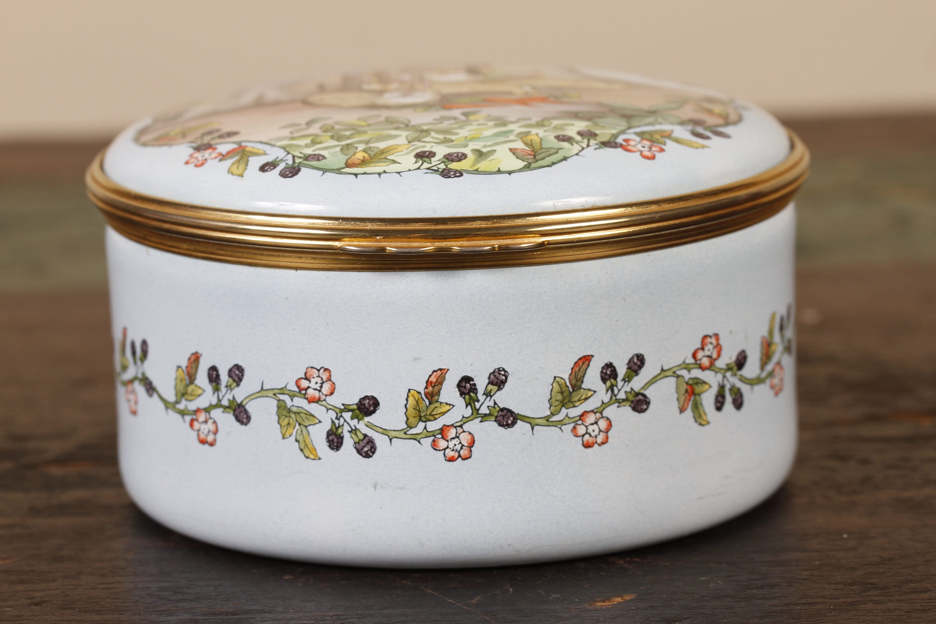 Halcyon Days Beatrix Potter Greensleeves Music Box - Vintage Metal ...
