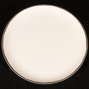 Calvin Klein Metallic Basso Pattern Dinner Plates Set of 2 Vintage ...