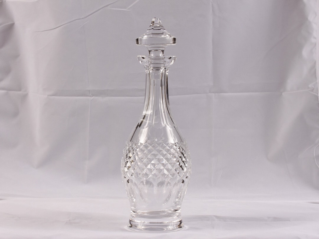 Waterford Crystal Colleen Pattern Short Stem Wine Decanter - Vintage ...