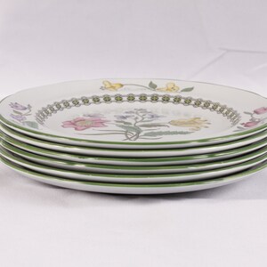 Spode Summer Palace Bread Butter Plates - Set of 6 - Vintage Ceramic ...