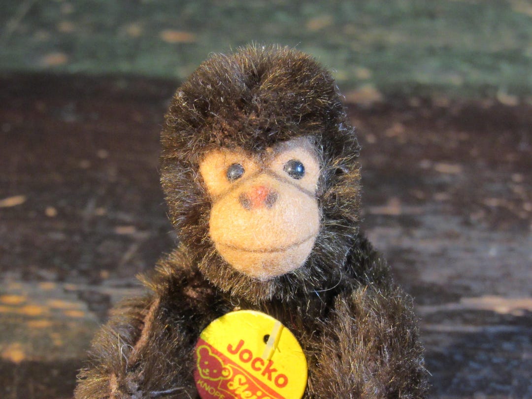 Vintage Steiff Miniature Monkey "jocko" - Etsy