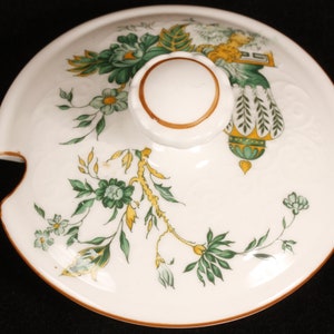 Crown Staffordshire Kowloon Pattern Jam Jelly Marmalade Pot Vintage ...