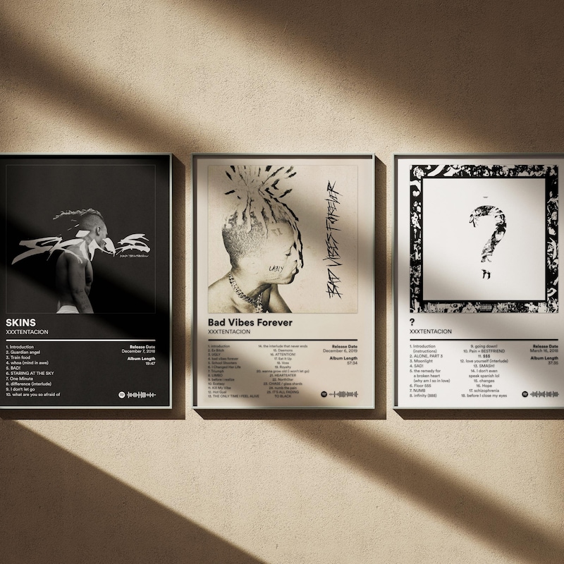 Xxxtentacion Posters - Etsy