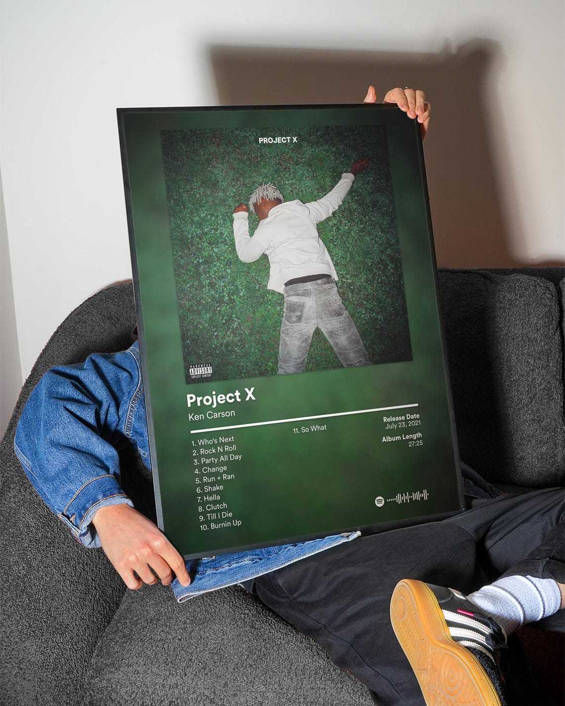 Ken Carson Poster 5 Pack - Minimal Digital Art Prints - Album Cover ...