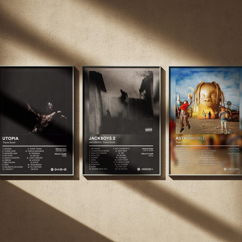 Album Cover Posters Jackboys - Etsy