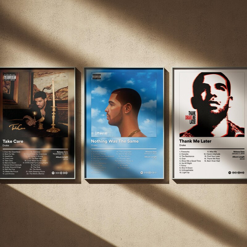 Drake's Album Poster - Etsy
