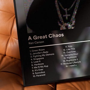 Ken Carson Poster 5 Pack - Minimal Digital Art Prints - Album Cover ...