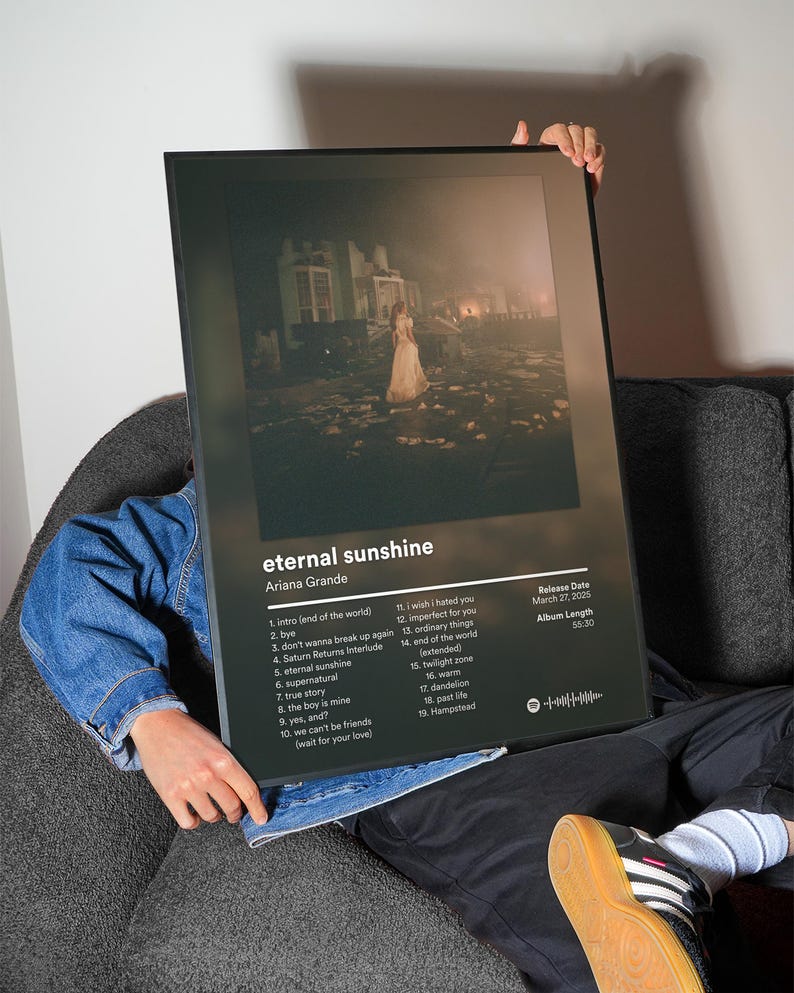 Ariana Grande Deluxe Poster 3 Pack - Minimal Digital Art Prints - Album ...