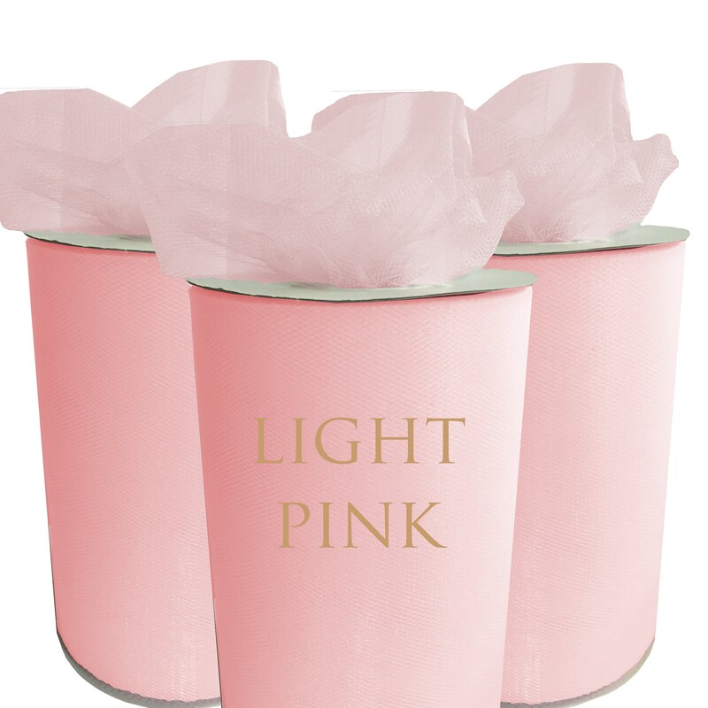 Light Pink Tulle - Etsy