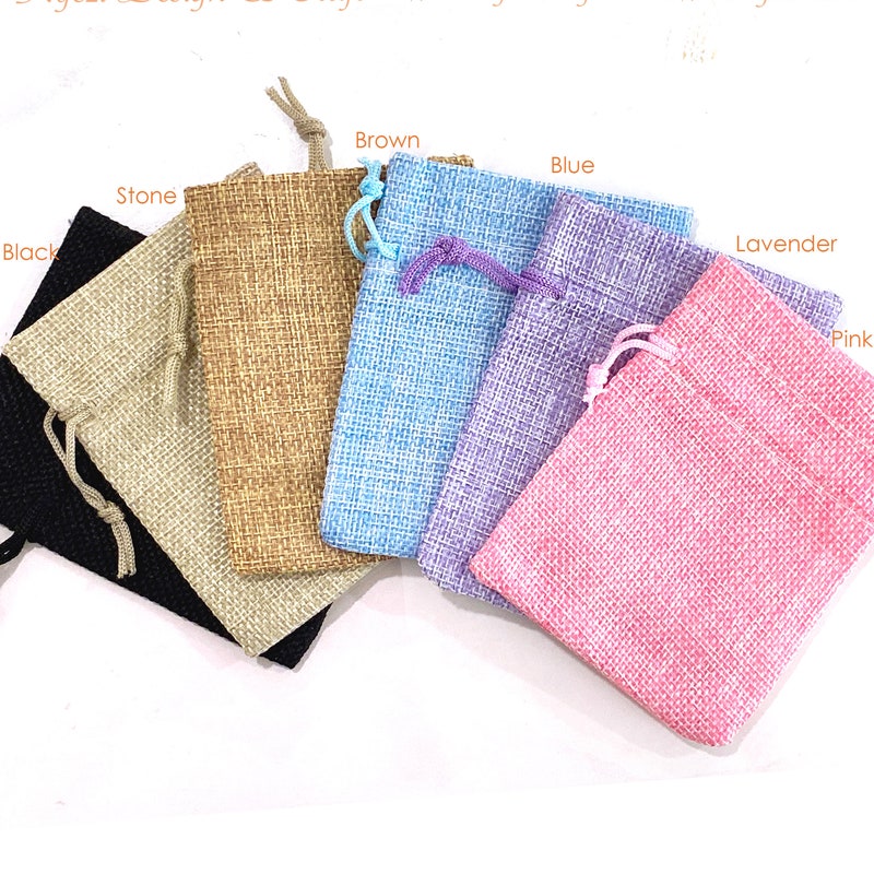 Linen Drawstring Bag - Etsy