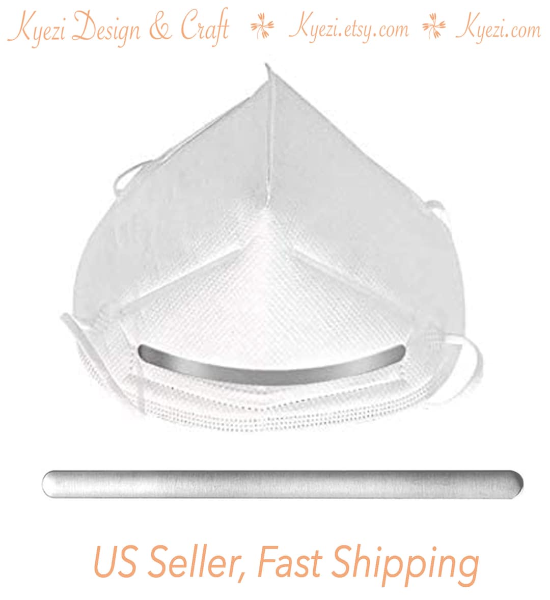 Aluminum Face Mask Nose Wire 100 300 500 1000pcs Nose Wire Strip Strong ...