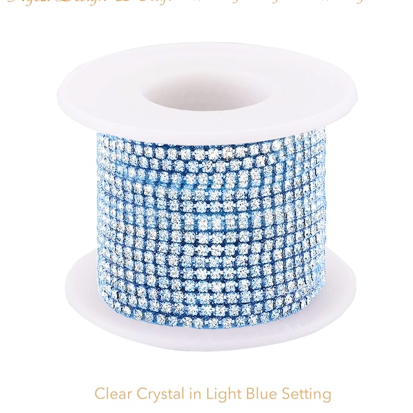 Rhinestone Chain - Etsy