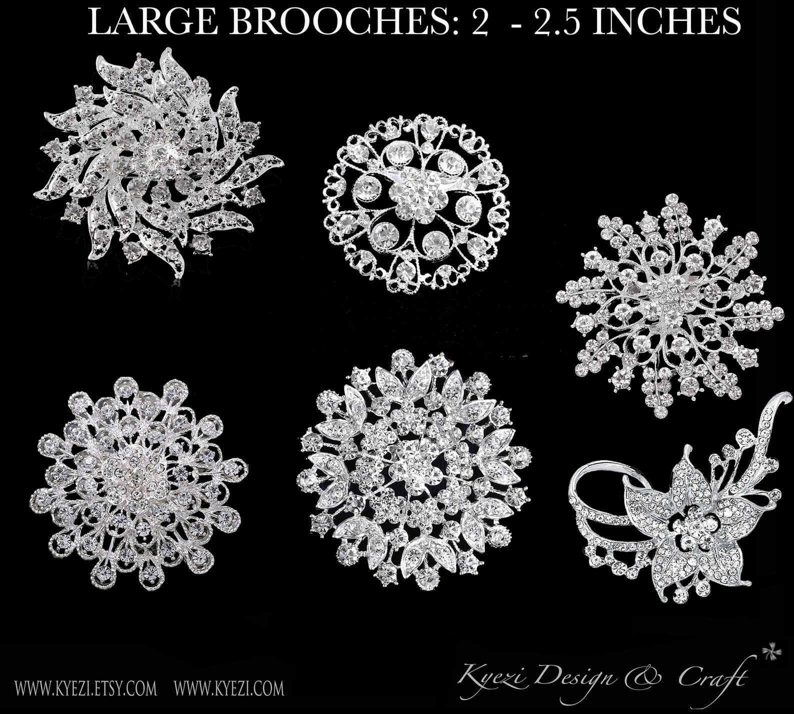 32 Pcs Assorted Silver Crystal Color High Quality Crystal - Etsy