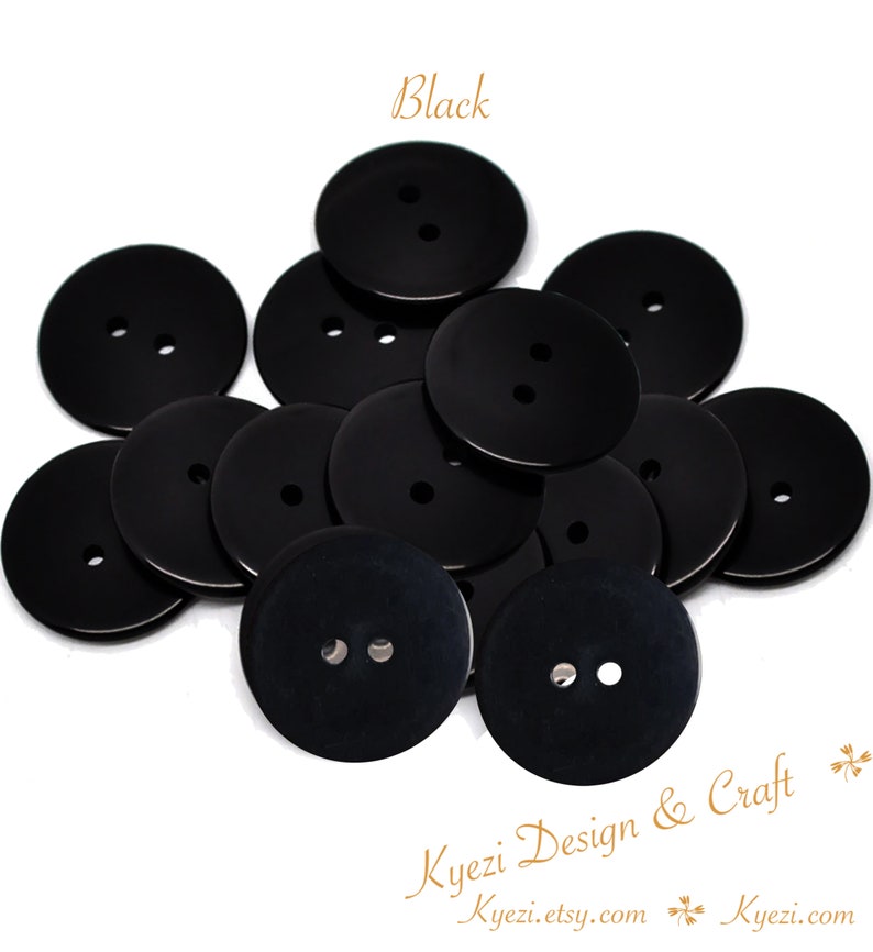 23mm Buttons, Round Sewing Buttons, Bright Colorful Buttons, Sewing ...