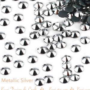 1440 Pcs Ss16/4mm Stick on Crystal Rhinestone Iron on Hotfix Hot Fix ...