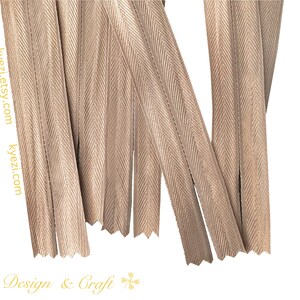 20 30 50 Pcs 16 Inch Natural Beige Invisible Zippers - Etsy