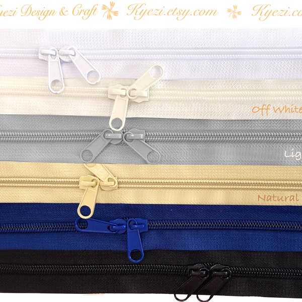 Double Pull Zipper Slider - Etsy