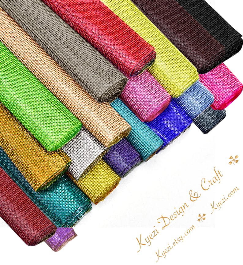 SS6 2mm Hotfix Rhinestone Mesh Iron on Crystal Rhinestone - Etsy