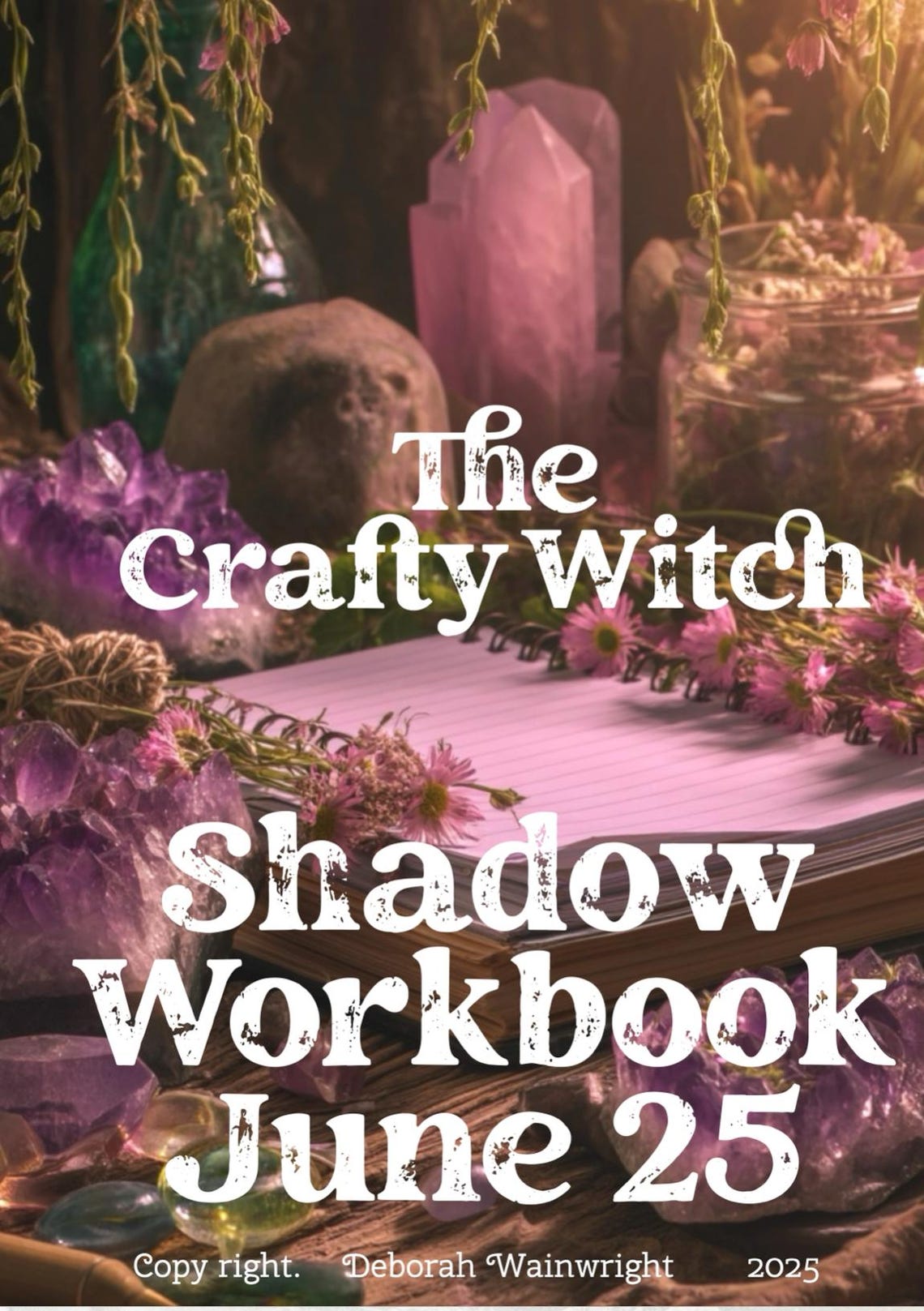 June Shadow Work Journal | Daily Witchcraft Prompts, Moon Phases ...