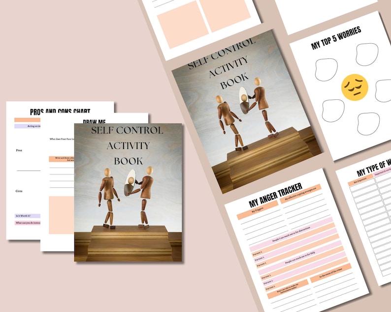 Self Control Activity Book Printable PDF | Emotional Regulation ...