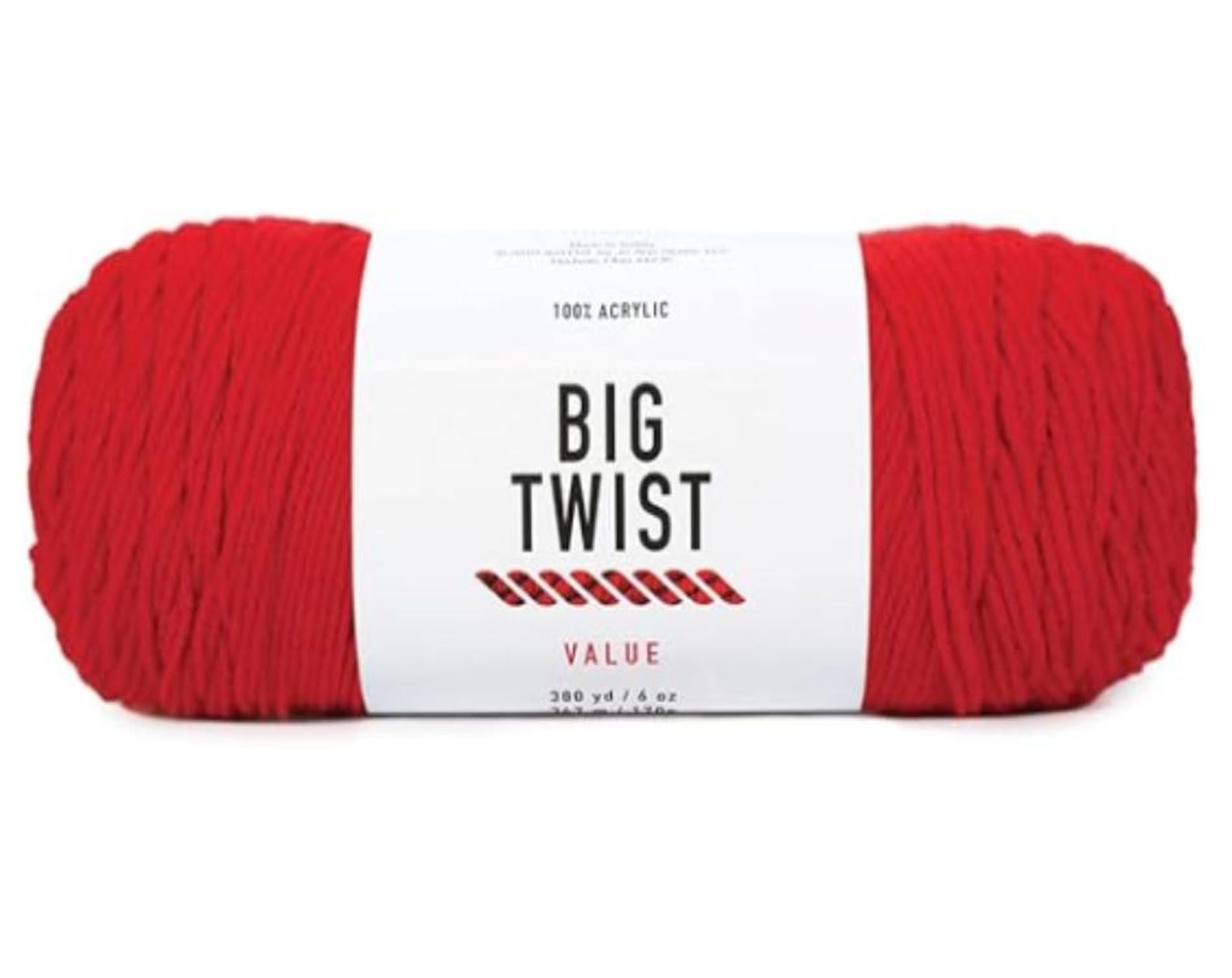 Big Twist Red Heart Medium Worsted Weight Yarn - Etsy