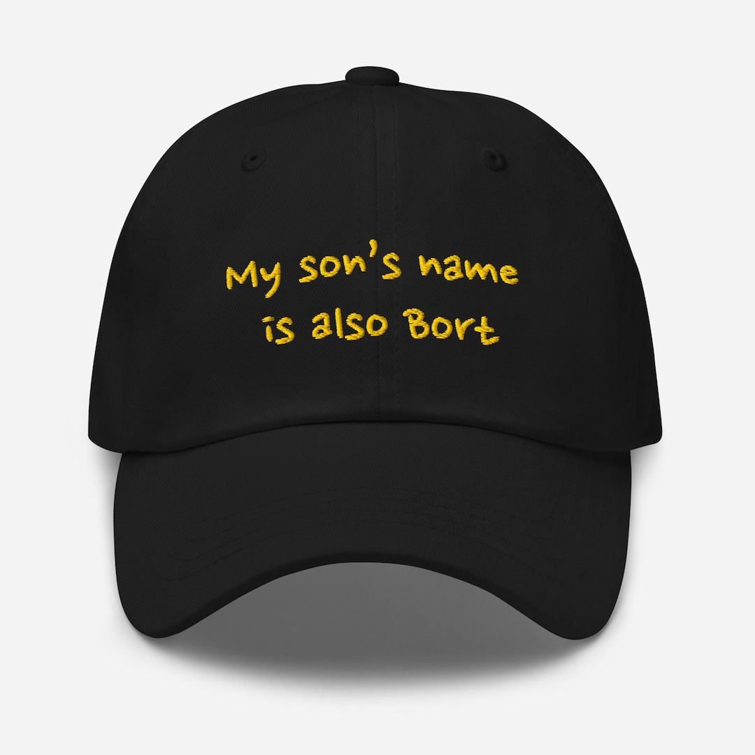 Simpsons Bort Dad Hat: Embroidered Funny Quote, Nerd Gift - Etsy