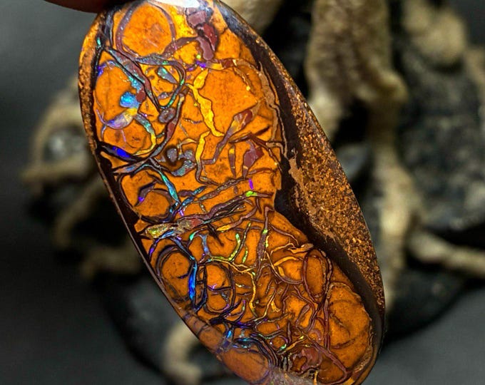Koroit Opal Conglomerate Unique Pattern 23.70 Cts - Etsy
