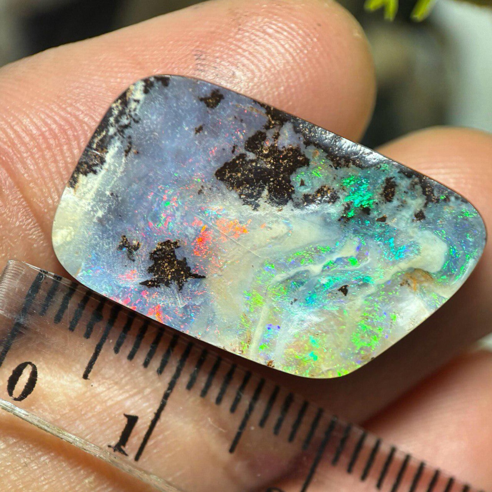 Scenic Split Boulder Opal Australian 13.40 Cts - Etsy