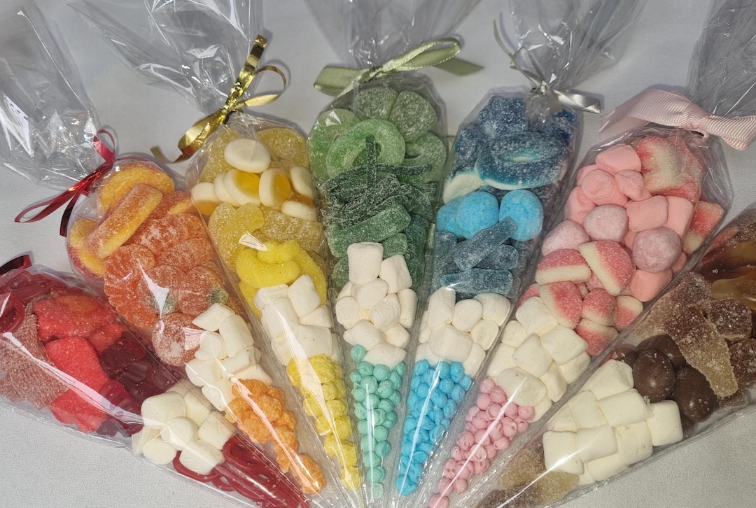 Halal Pick and Mix Sweet Cones – Custom Party Treats – Perfect for ...