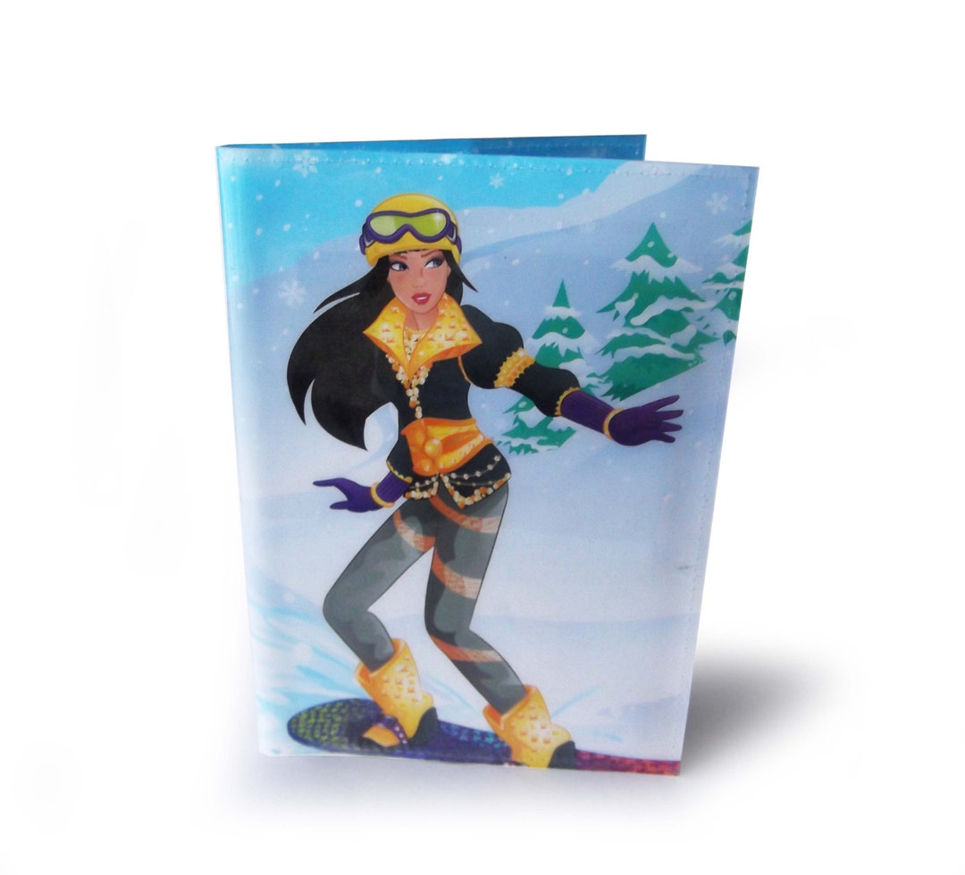 BOOK COVER | Barbie Upcycled Book Page in PVC - A6 Dust Jacket, Book ...
