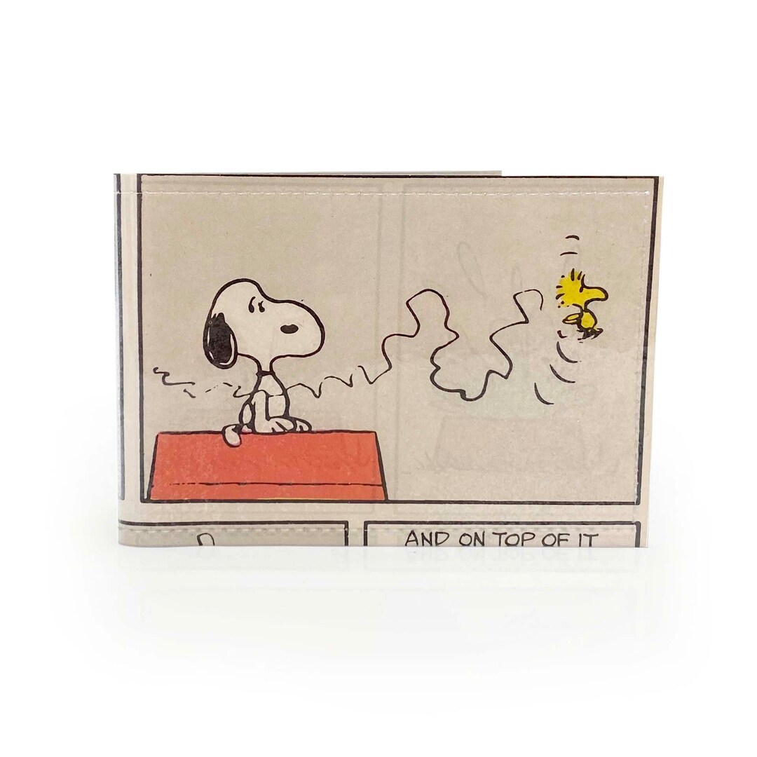 TRAVEL CARD WALLET Adorable White Beagle With Yellow Bird - Etsy