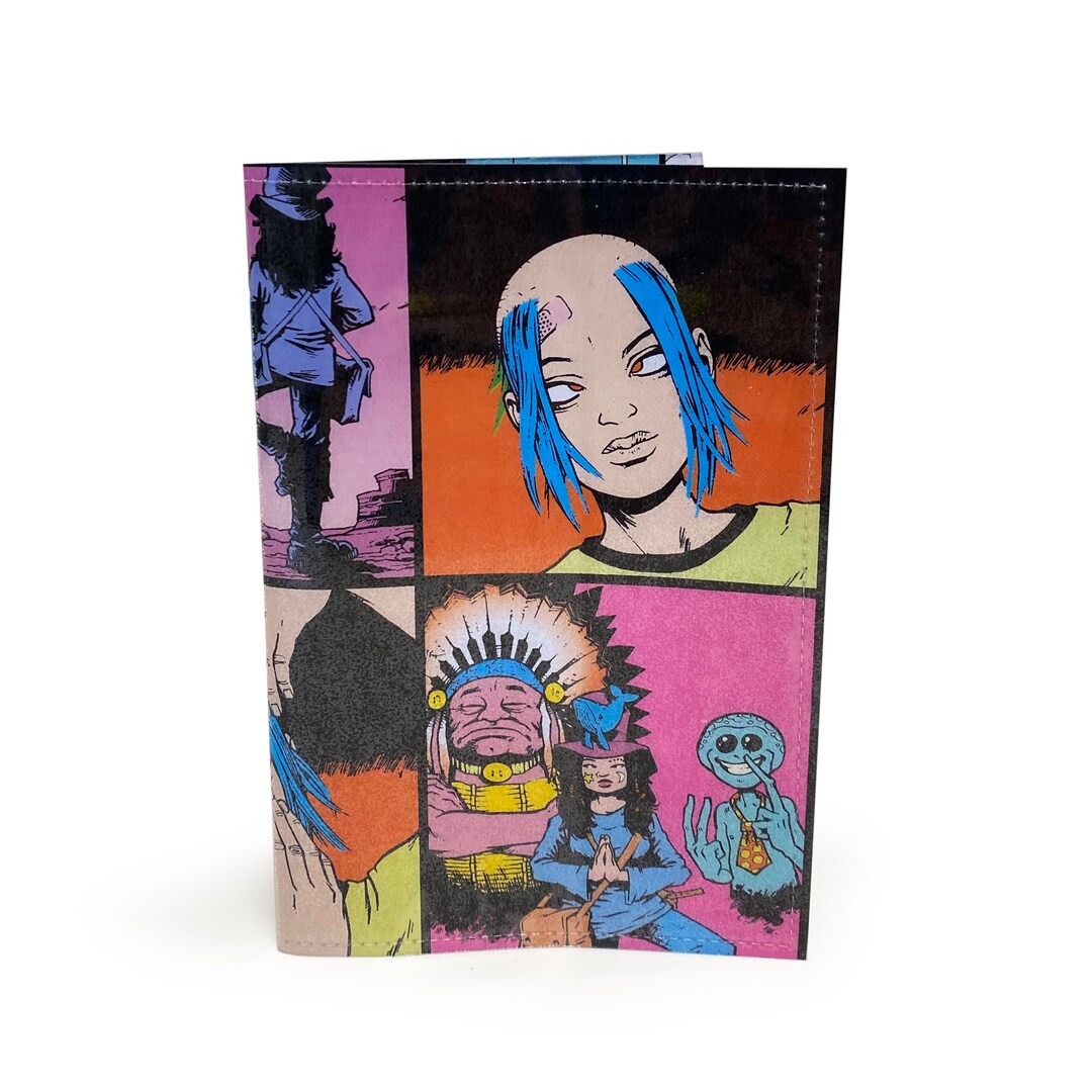 PASSPORT COVER Tank Girl Comic Book Page in PVC Travel Wallet, Passport ...
