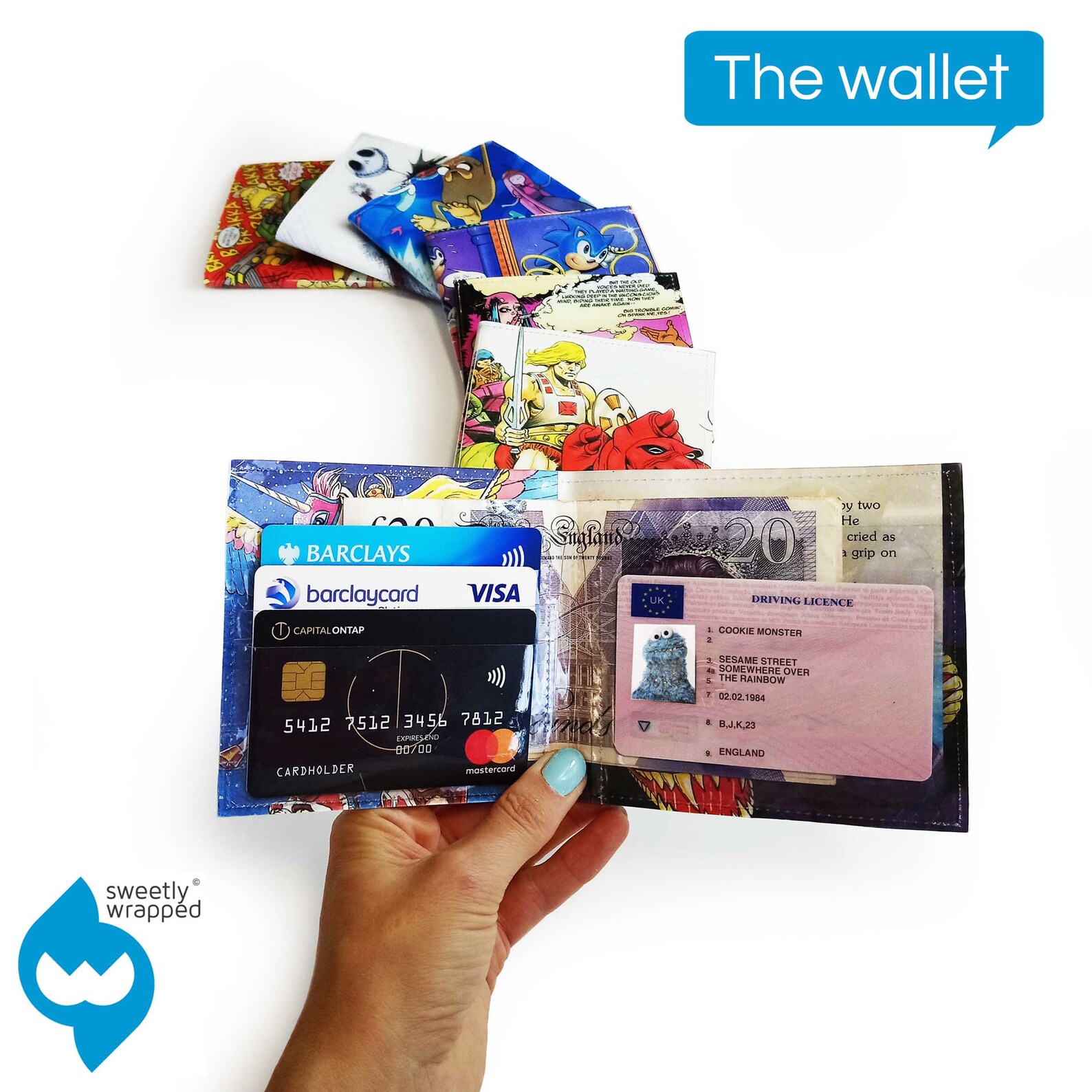 TRASH WALLET Recycled Crisp Packet Wallet Upcycled Candy - Etsy