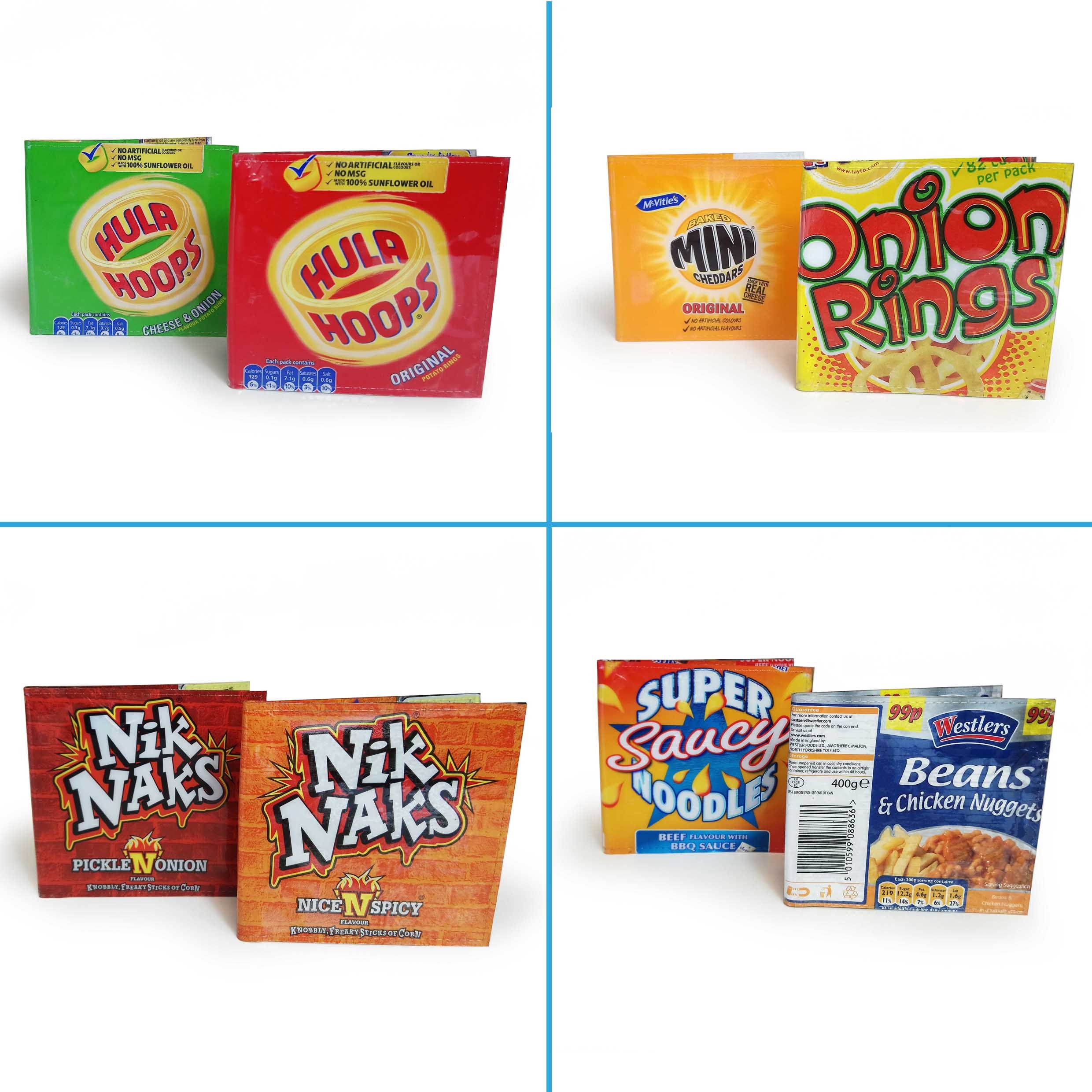 TRASH WALLET Recycled Crisp Packet Wallet Upcycled Candy | Etsy UK