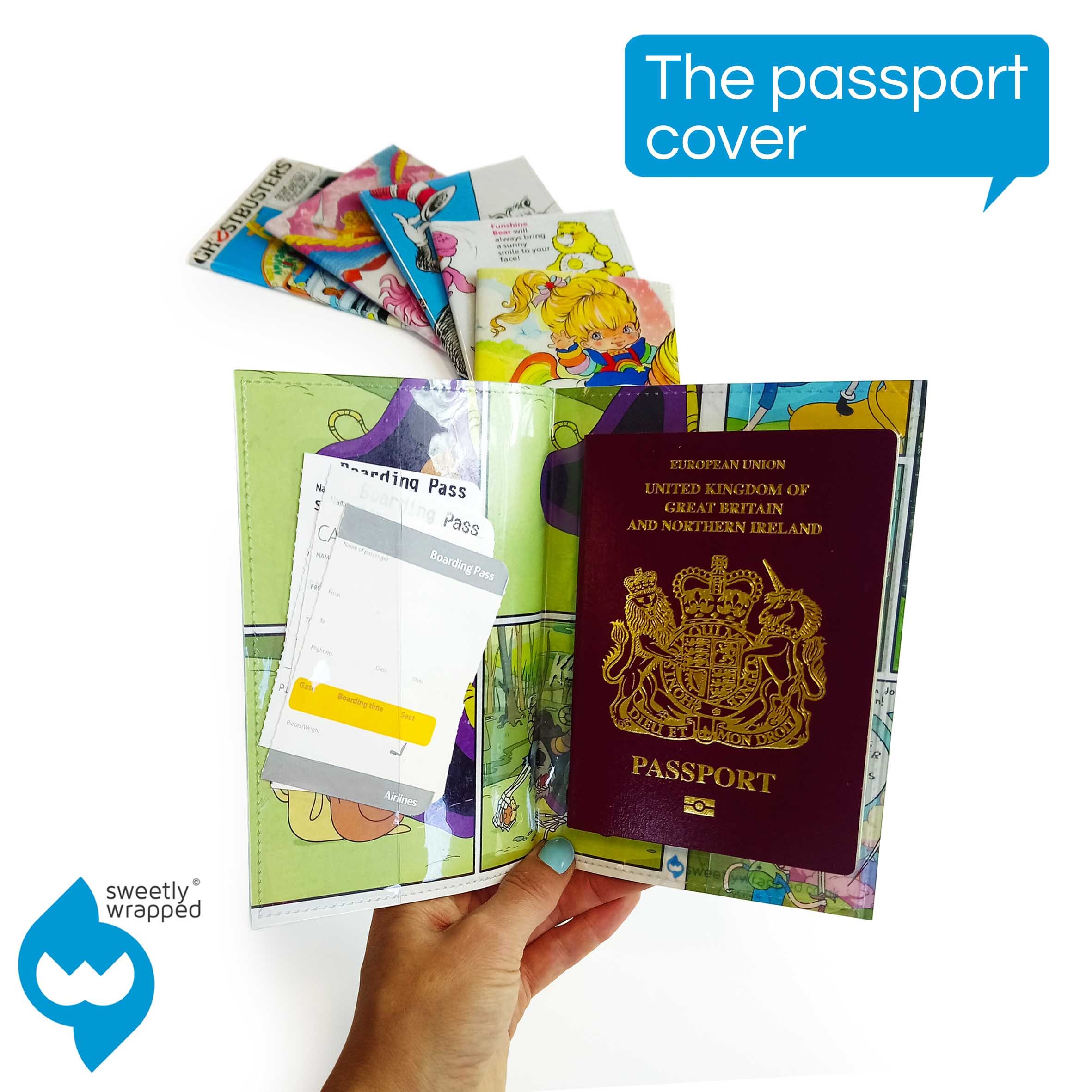 PASSPORT COVER Tank Girl Comic Book Page in PVC Travel - Etsy UK