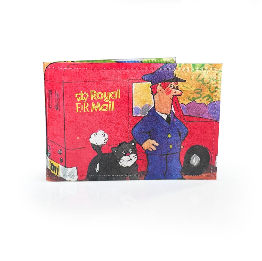 OYSTER CARDHOLDER | Vintage Postman Pat 80s Book Page in PVC - Metro ...